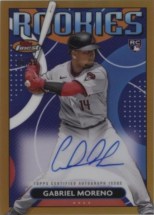 2023 Topps Finest - Finest Rookies Design Variation Autographs Gabriel ...