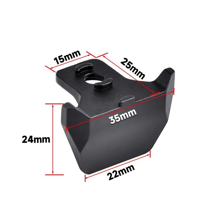 MLOK KEYMOD Rail System Mount Tactical Hunting Accessory QTR Aluminum ...