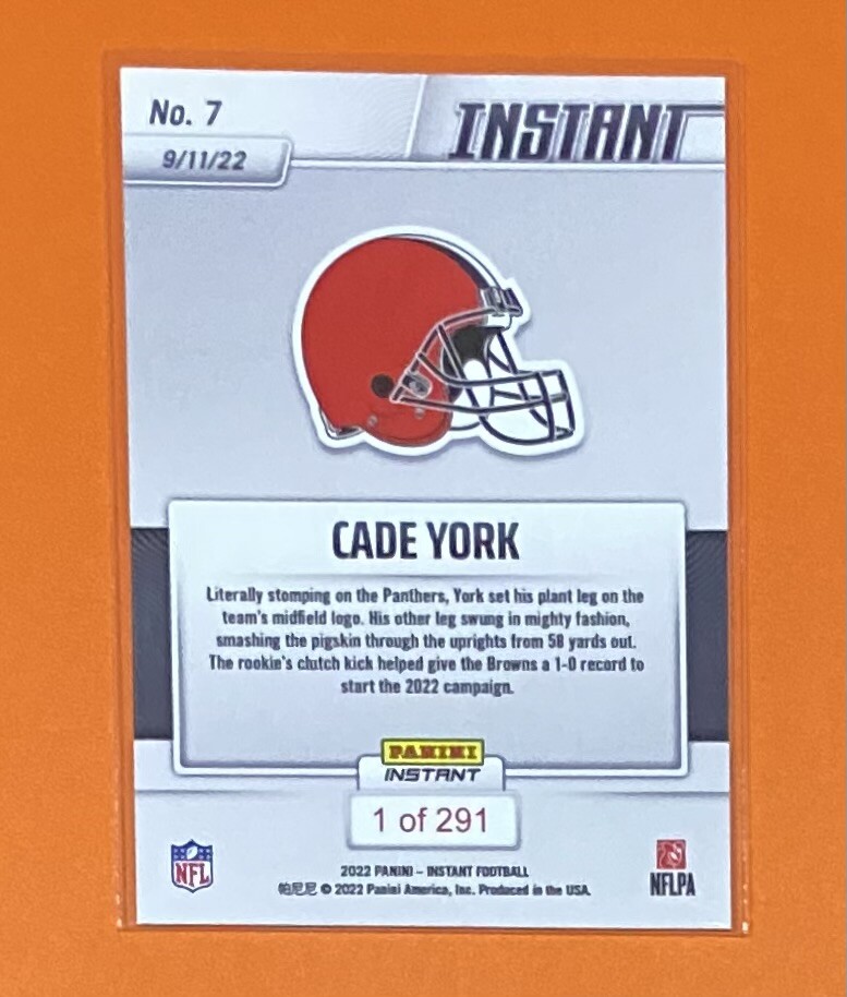 2022 Panini Instant Football - NFL BASE / ROOKIE CARD SP - Pick A Card ...