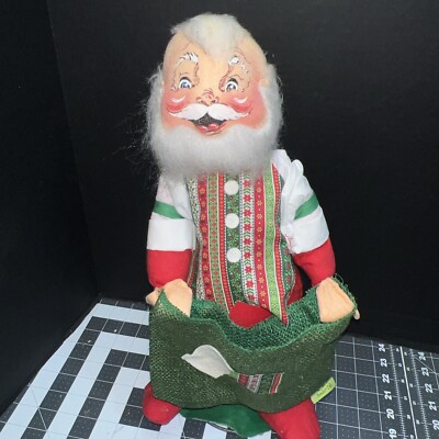 Vintage 60s Annalee Christmas Santa Claus 18” | eBay