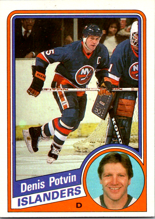 Denis Potvin 1984 Topps #100 New York Islanders | eBay