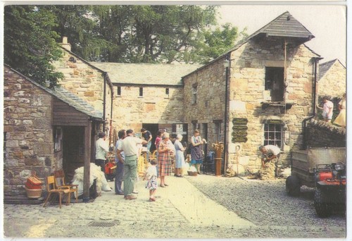 Rural Crafts Exhibition, Priests Mill, Caldbeck, colour postcard ...