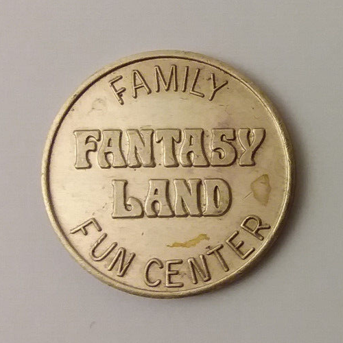Fantasy Land Family Fun Center Arcade Game Token 24mm | eBay