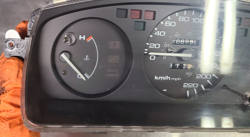 92-95 HONDA CIVIC cluster MANUAL.ek9,ek4,ej1,ej6,em1,sir,si,B16A,EG6 ...