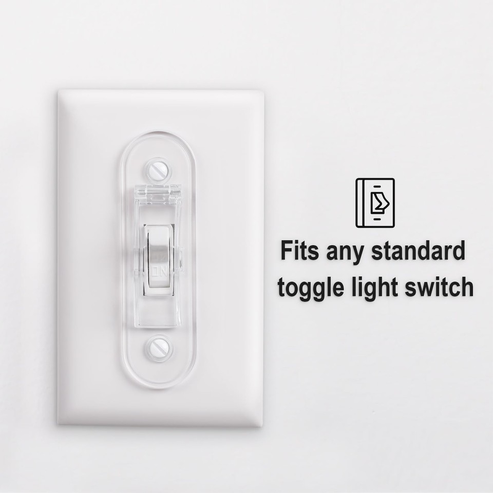 Wall Switch Guard, Childproof Light Switch Cover Guard | Toggle Style ...