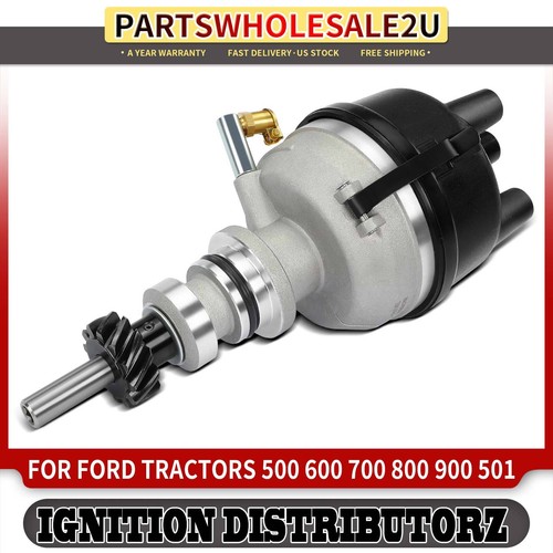 Ignition Distributor w/Cap & Rotor for Ford Tractors 500 600 700 800 ...