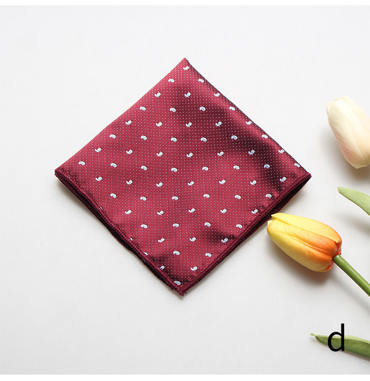Vintage Paisley Pocket Square Handkerchief Men Silk Wedding Office ...