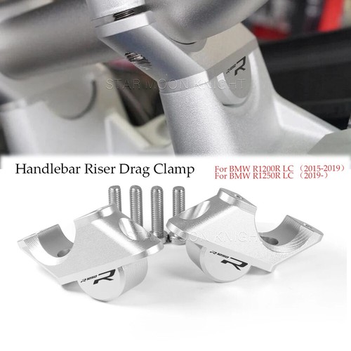 Motorcycle Handlebar Riser Drag Handle Bar Clamp For BMW R1200R R1250R ...