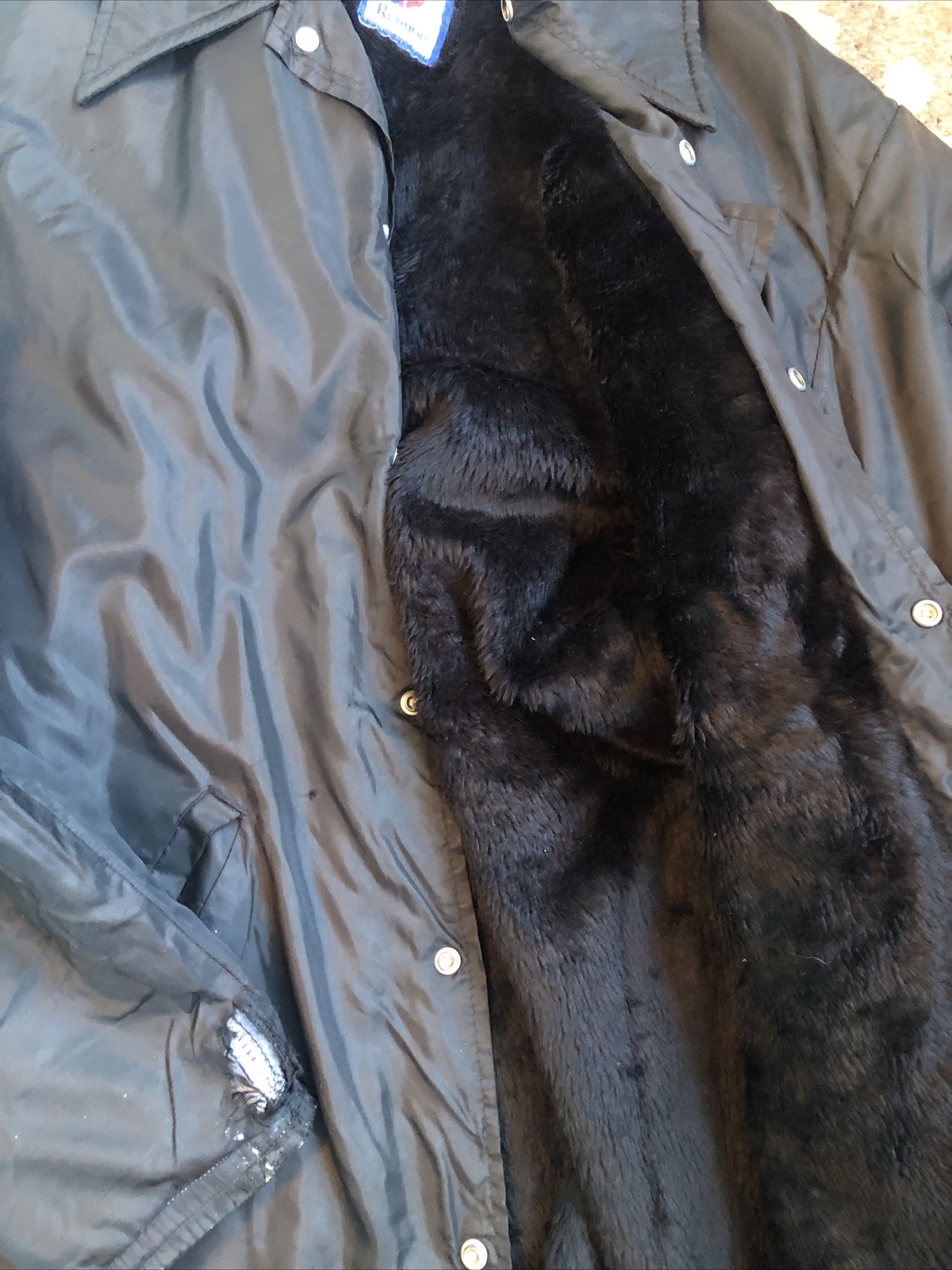 Rare Vintage Merit Gas STATION ATTENDANT JACKET Sz La… - Gem