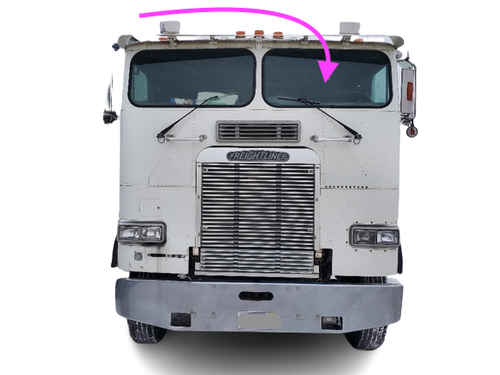 Fit 1979-1988 Freightliner C.O.E Raised Roof Cabover Left Flat ...