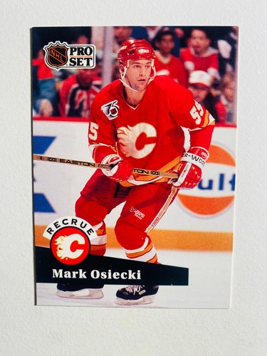 1991 PRO SET #528 MARK OSIECKI NM-MT NHL HOCKEY CARD | eBay