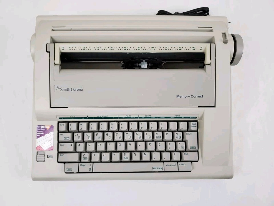 Smith Corona Memory Correct Electric Typewriter Model NA1HH Box, Manual ...
