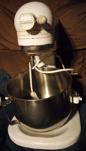 KitchenAid K5SS Heavy Duty Series 5qt Stand Mixer - White for sale ...