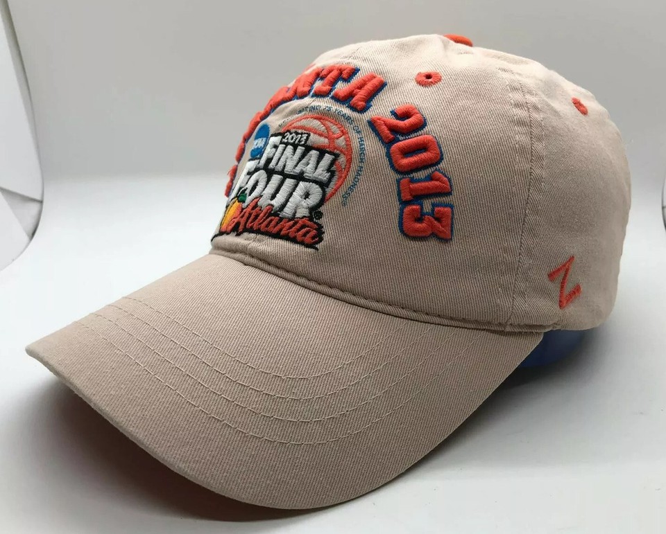 NCAA Final Four Atlanta 2013 Cap Hat Adult Adjustable Peach Orange ...