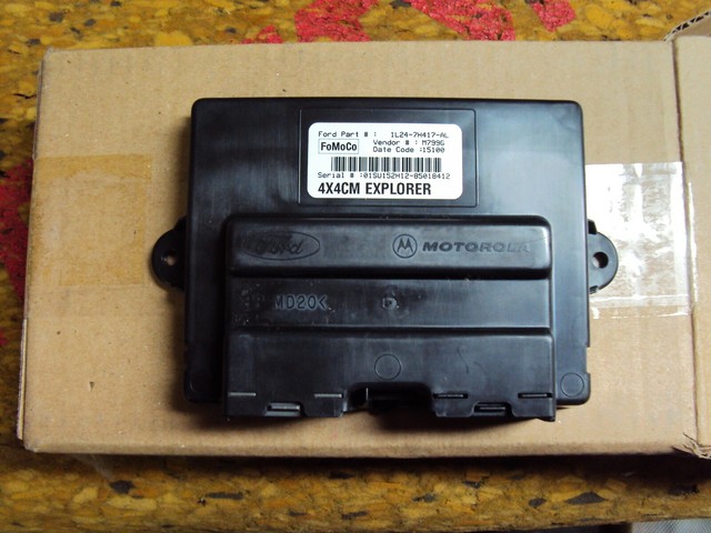02 Ford Explorer 4 Door 4wd TCCM Transfer Case Control Module 1l24 ...
