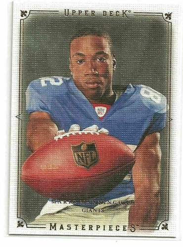 2008 Upper Deck Masterpieces Mario Manningham Rookie Card | eBay