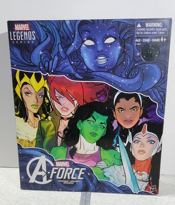 A-Force Marvel Legends Box Set Toys R' Us Exclusive She-Hulk Loki Elsa ...