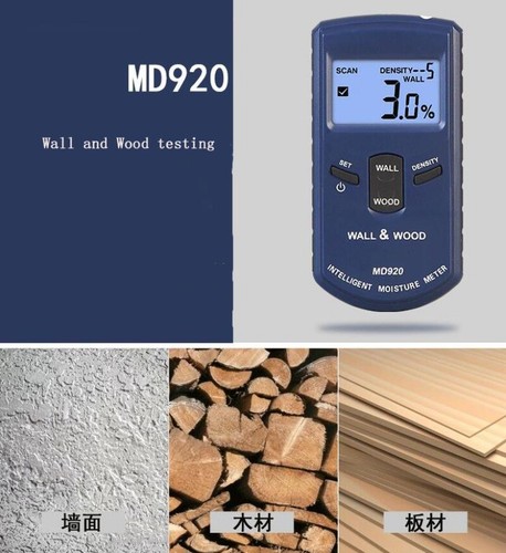 Wall Moisture Content Tester Moisture Meter for Wood/Paper/tile ...