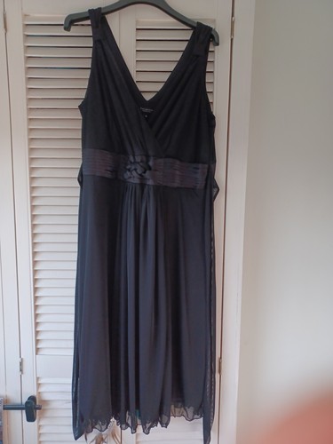 Debenhams Collection Ladies Black Cocktail/Party Dress Size 18 | eBay