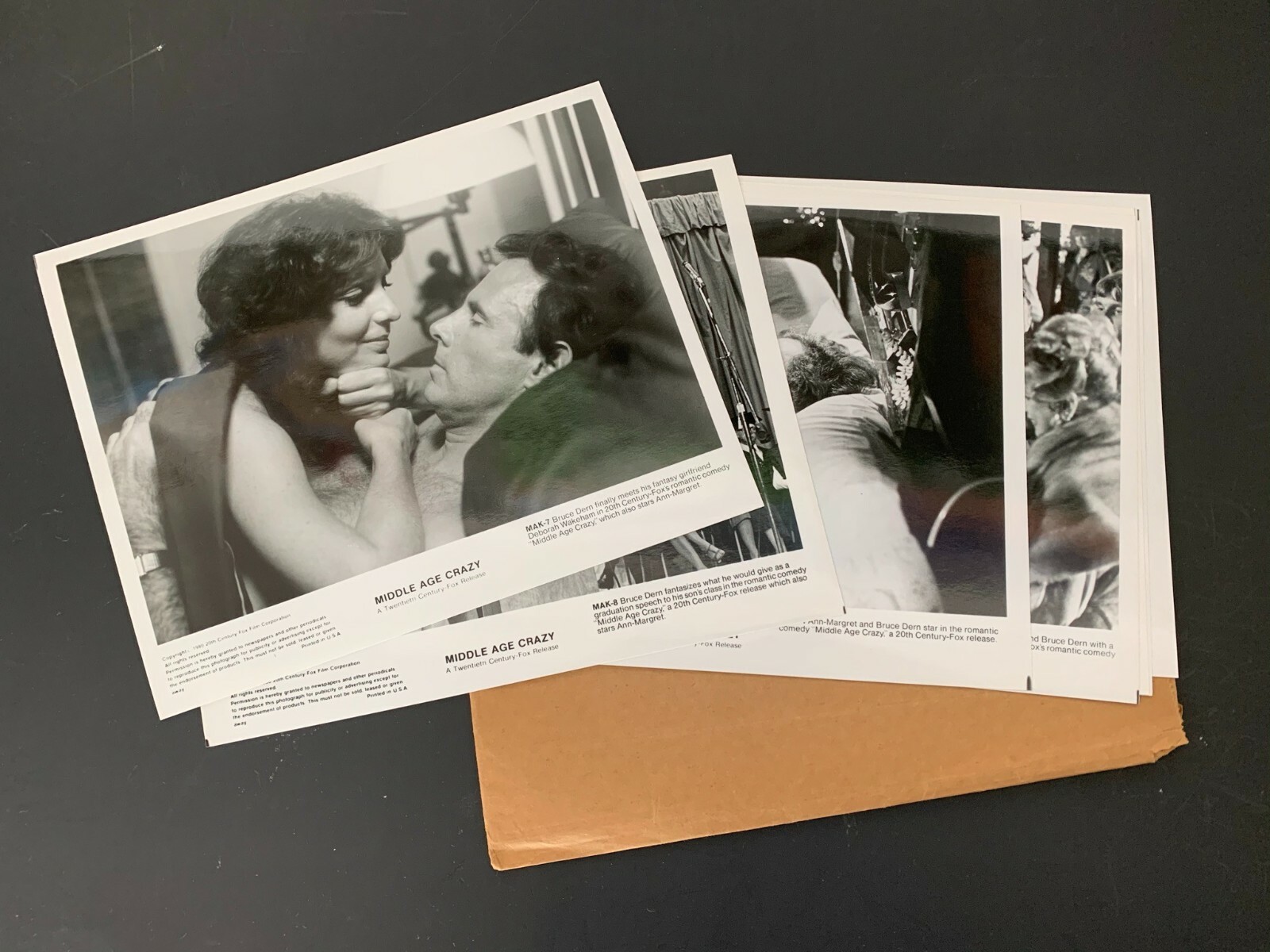 Bruce Dern Deborah Wakeham Middle Age Crazy movie lot of 7 photos | eBay