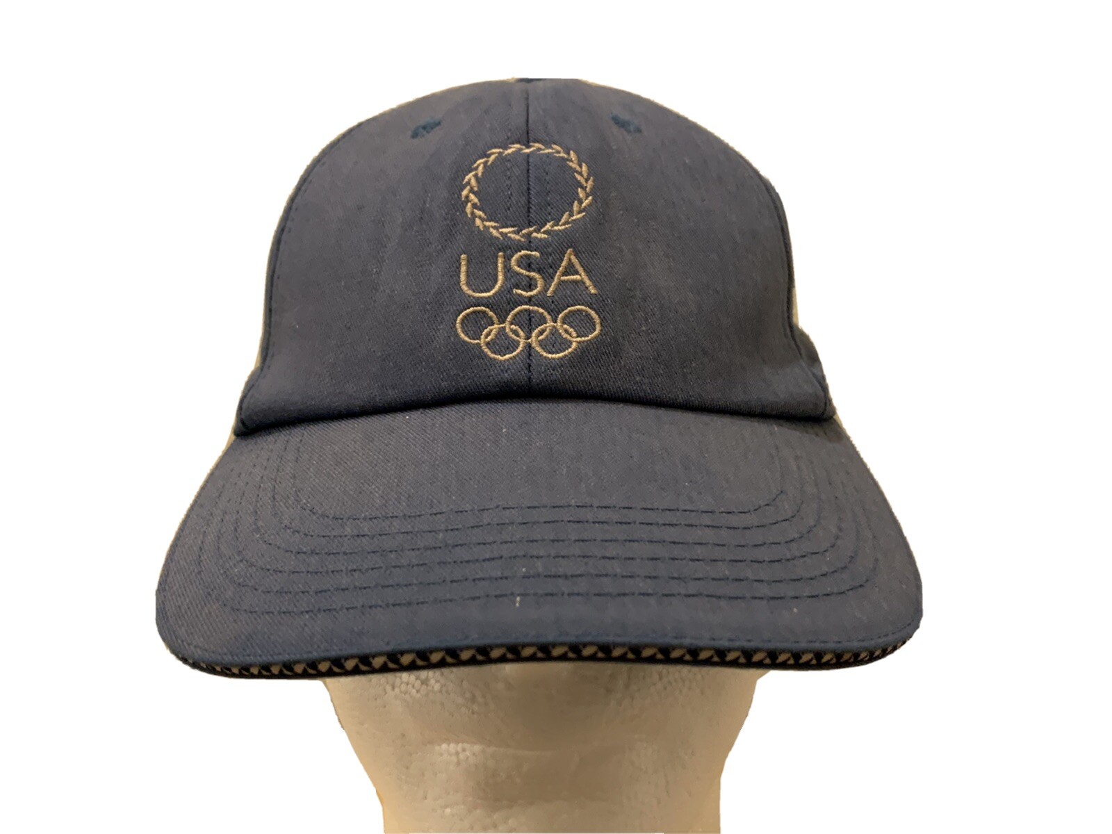 Olympic Rings USA American Flag Patch Adjustable Stra… - Gem