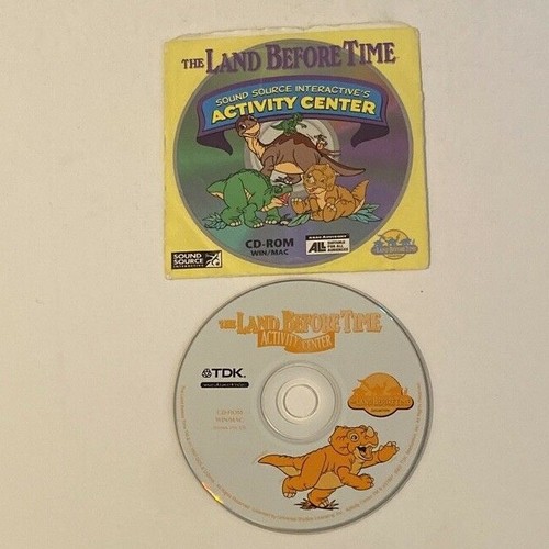 The Land Before Time: SOUNDS SOURCE INTERACTIVE'S ACTIVITY CENTER | eBay