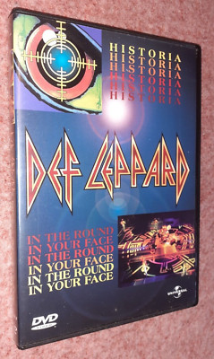 Def Leppard : Historia/In the Round in Your Face DVD (2002) Def Leppard ...