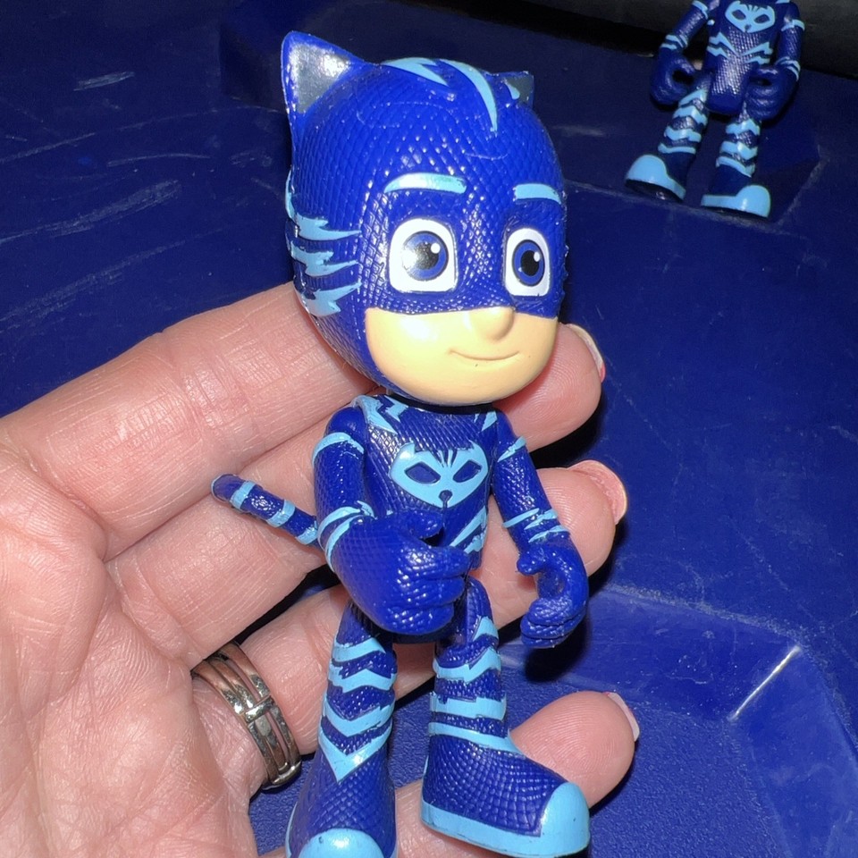 Just Play PJ Masks Blue Connor Catboy Posable Plastic Figure 3.5” | eBay