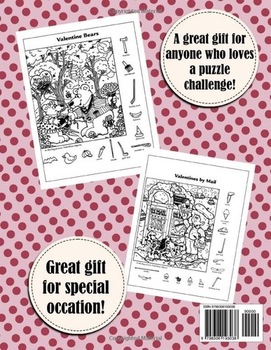 Valentine Hidden Objects Picture Book: Seek And Find The Hidden Objects ...