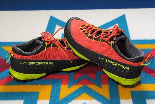 La Sportiva TX3 Approach Hiking Trail Shoes Orange Black Vibram Outdoor ...