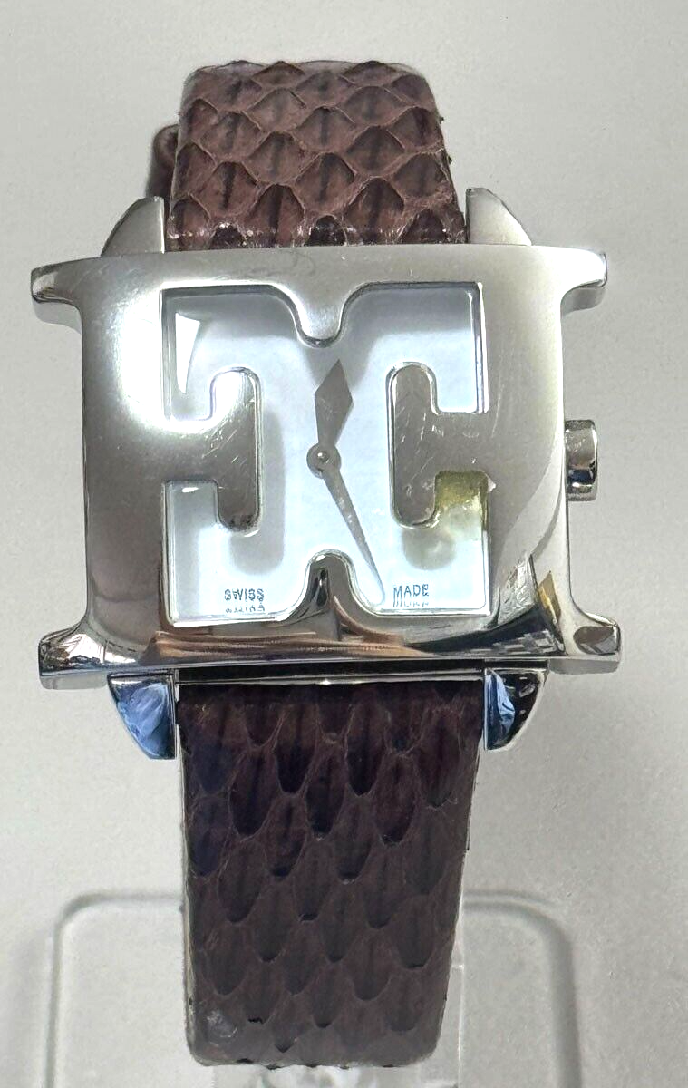 Escada Estelle Mother of Pearl Dial Brown Leather Strap Women's Watch ...