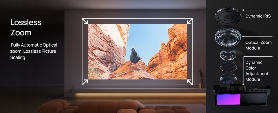 XGIMI HORIZON Ultra 4K Projector Dolby Vision Android TV 11 with TV ...