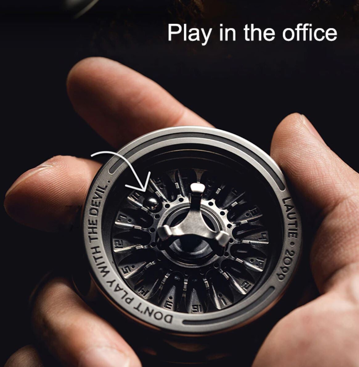 Lautie 2099 Series Lucky Turn Table Hand Gyro Spinner Fidget Toys for ...