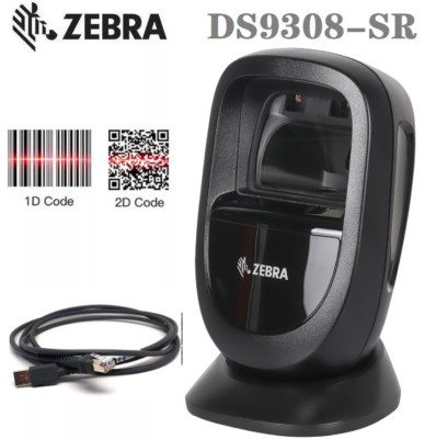Zebra DS9308 Desktop USB Hands-free 1D/2D USB Barcode Scanner DS9308 ...