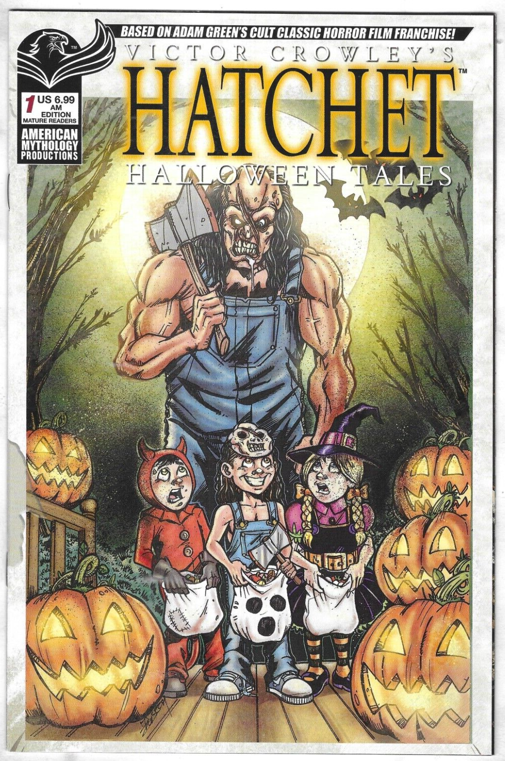 Hatchet Halloween Tales Comic 1 First Print Cover C Variant 2019 Pell S ...