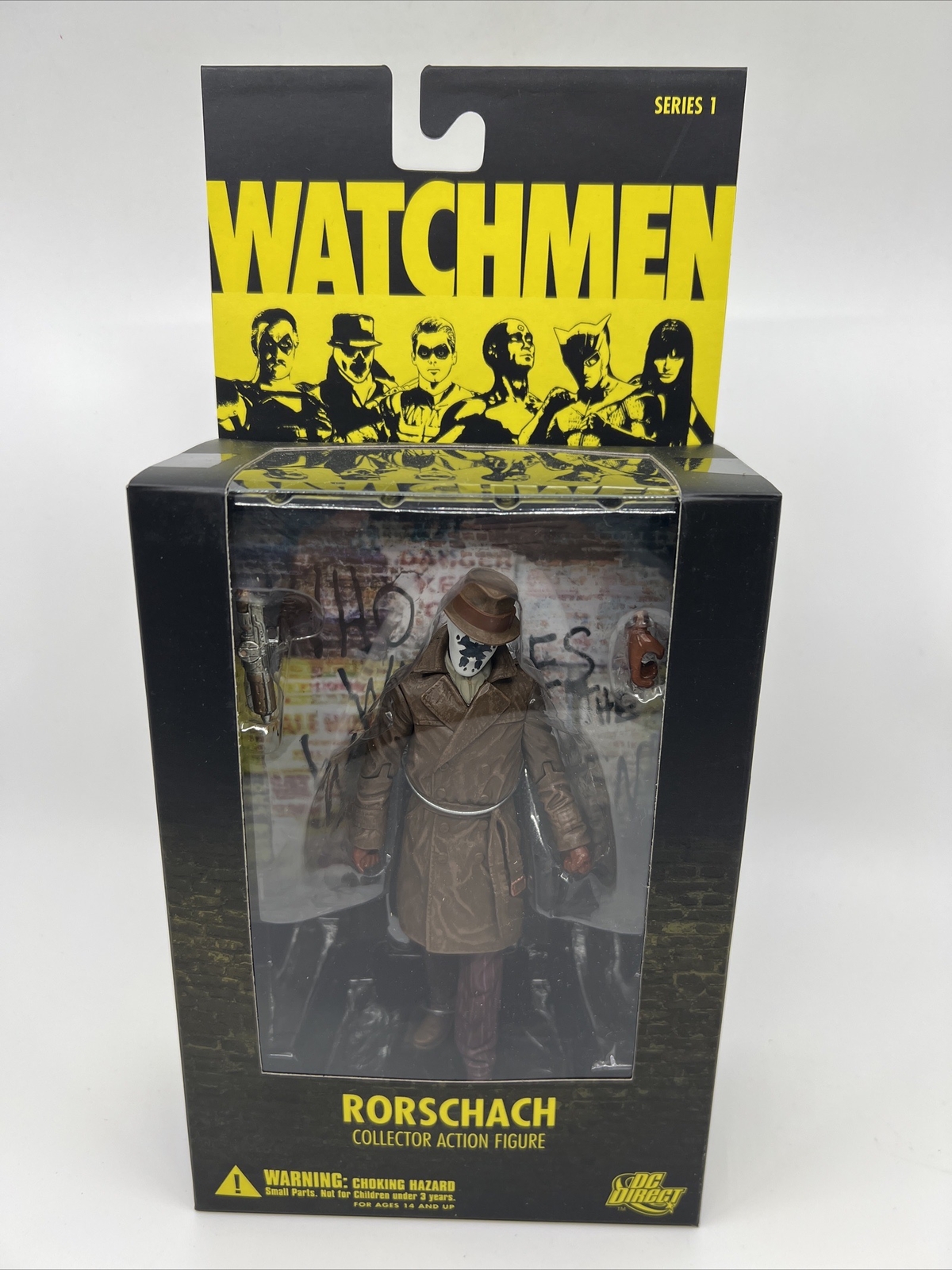 DC Direct Watchmen Rorschach Series 1 Action Figure New Sealed S11 ...