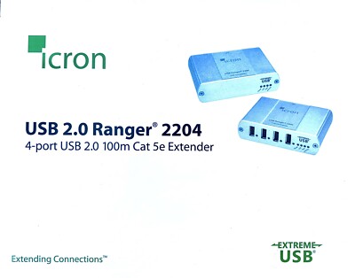 Icron USB Ranger 2204 USB 2.0 Extender | eBay