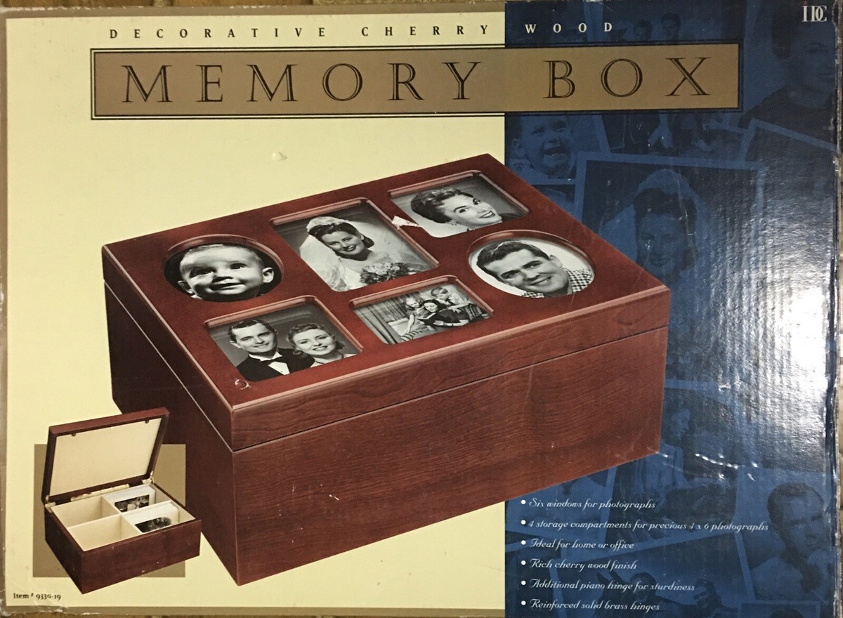 Richards Wooden Memory Box Custom Wooden Memory Box (Base Price Shown)