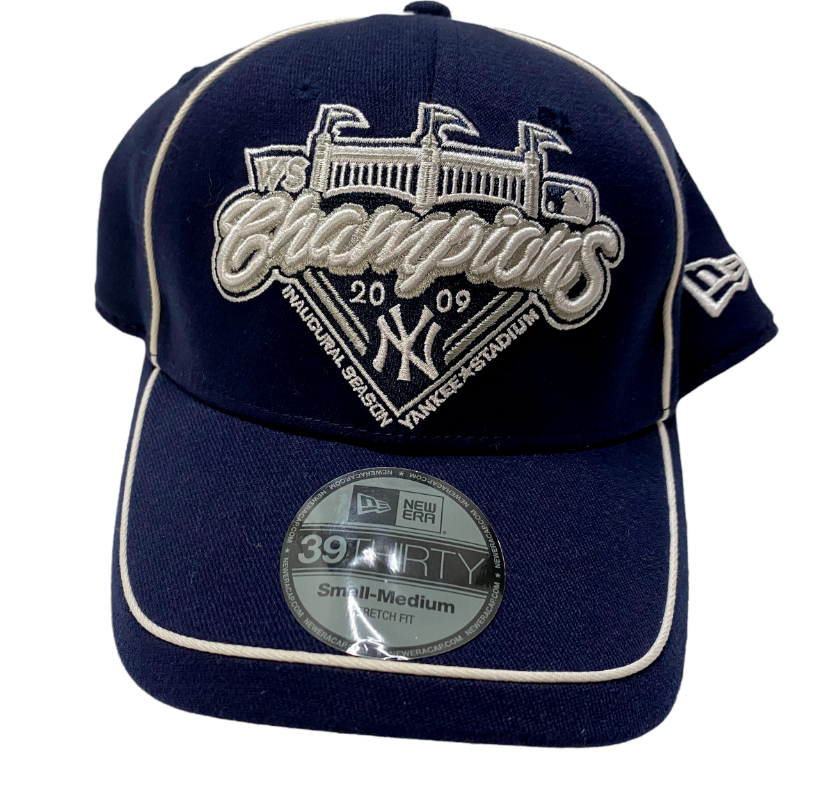 NWT NY Yankees 2009 World Series Champions Inaugural Season MLB New Era ...