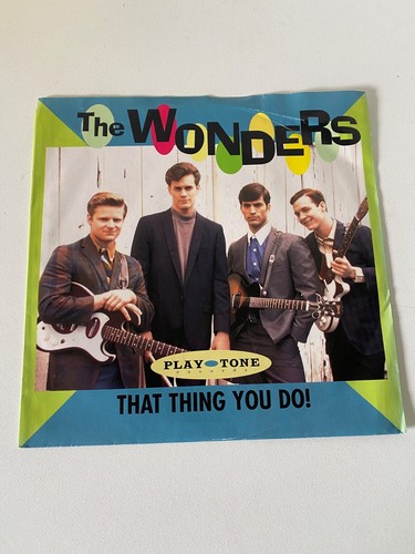 THE WONDERS That Thing You Do 1996 PLAYTONE Promo Only Picture Sleeve ...