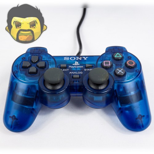 Sony PlayStation 2 PS2 Controller OEM Blue Tested & Working FAST ...