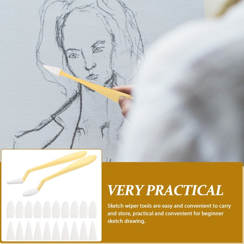 Blending Tools Painting Set Student Artist Sponge Pen Drawing Blender ...