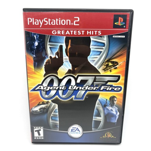 PS2 James Bond 007 Agent Under Fire PlayStation 2 GH + Reg Card ...