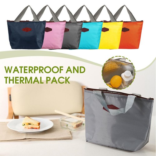 Portable Insulated Refrigerated Cold Food Bag Handbag Waterproof ...