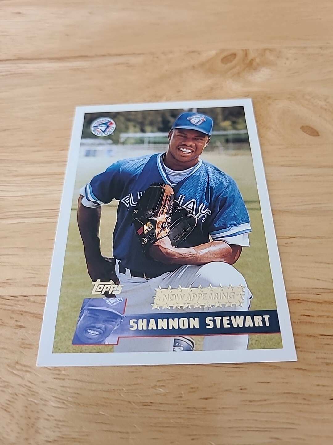 1996 Topps Now Appearing Shannon Stewart #343 Toronto Blue Jays Rookie ...