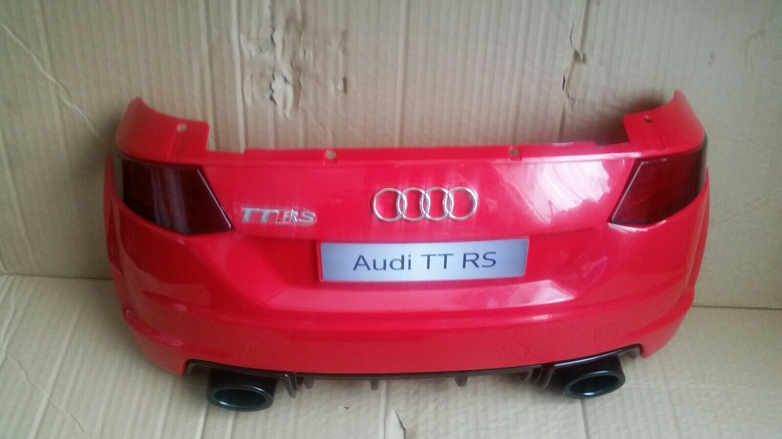 Audi ttrs rear bumper,lenses and led light strips for kids 12v ride on ...