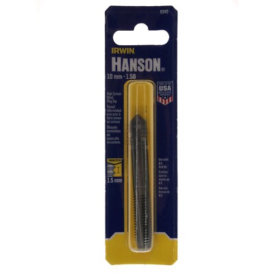 Irwin Hanson 8340 10mm-1.50 High Carbon Steel Plug Tap, M10-1.50 | eBay