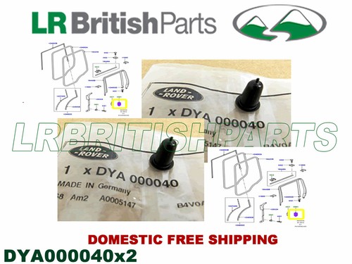GENUINE LAND ROVER REAR DOOR GROMMET SET OF 2 RANGE ROVER 2003-2009 ...
