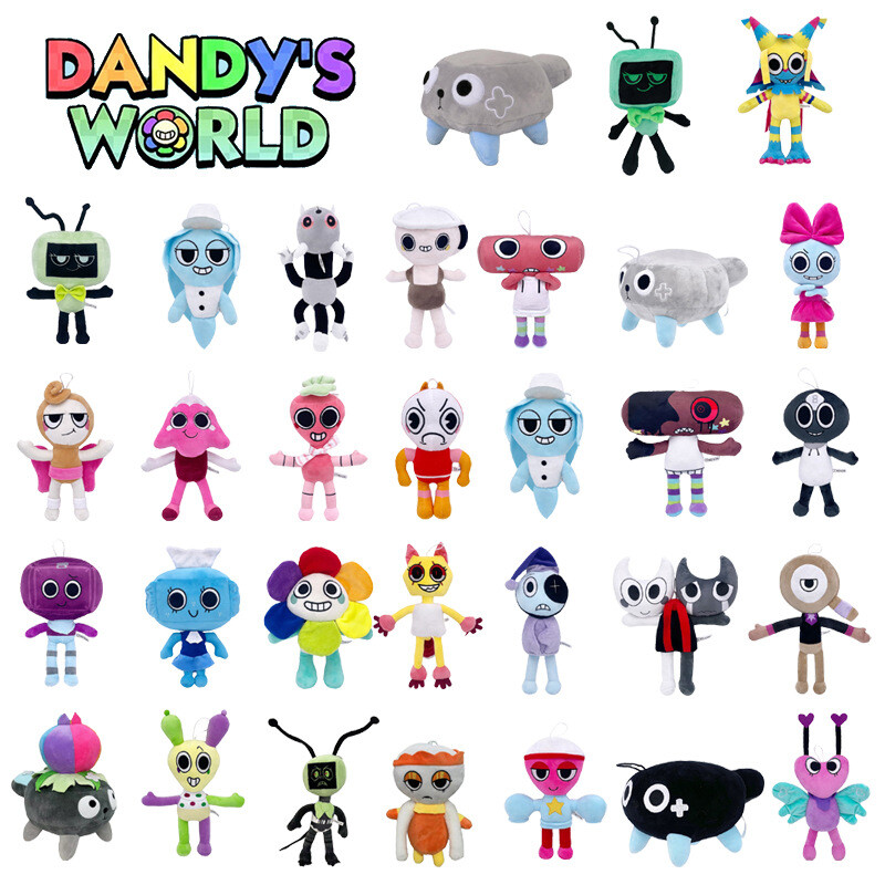Dandy's World Plush Toy Doll Game Scraps Boxten Goob Stuffed Doll Toy ...