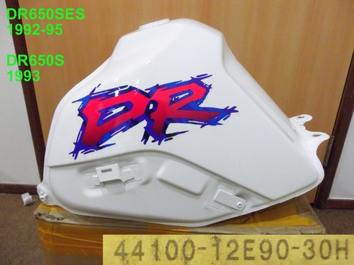 Suzuki DR650 Fuel Tank 1992-95 NOS DR650SES DR650S GAS TANK OEM 44100 ...